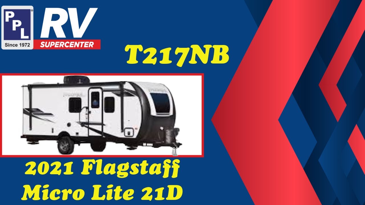 2021 Forest River Flagstaff Micro Lite 21DS - YouTube