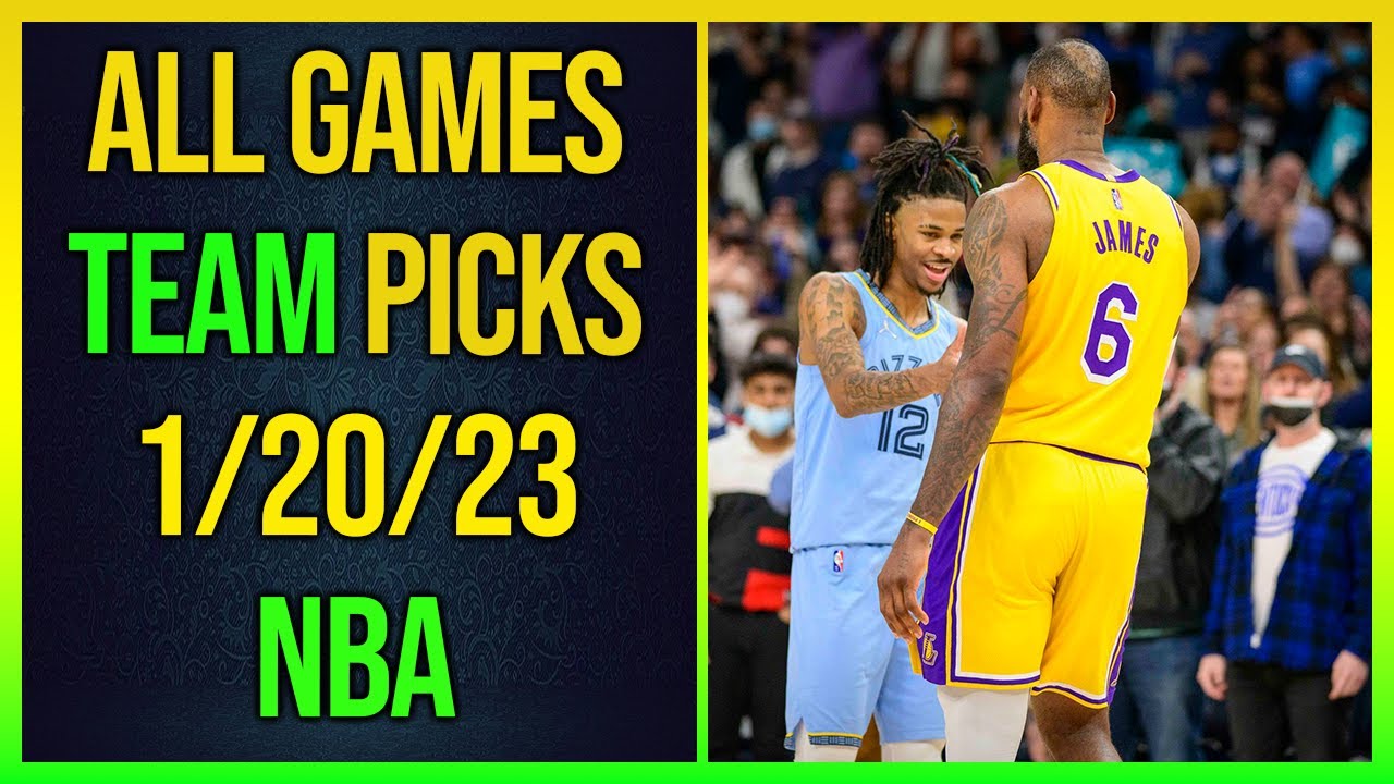 Free NBA Picks Today NBA Picks and Predictions 1/20/23 Basketball ...