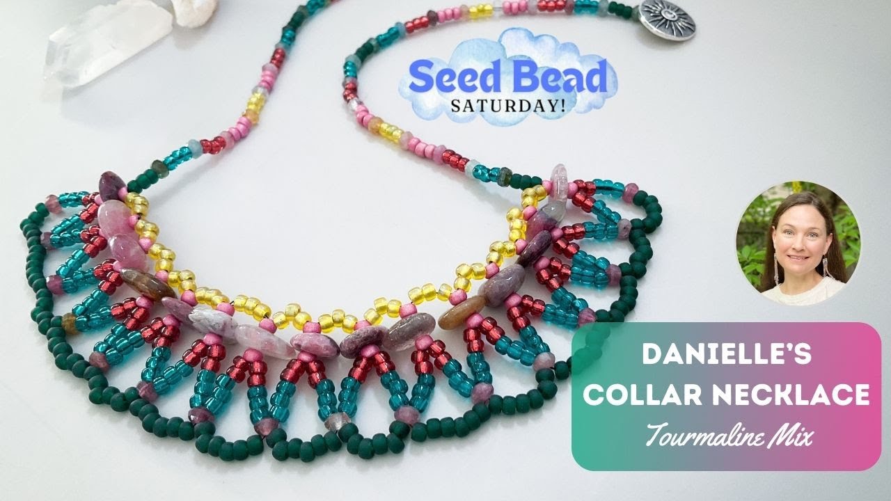 Danielle's Collar Necklace, Featuring the New Tourmaline Mix from Sam's ...