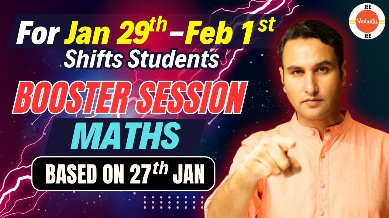 JEE 2024 | Rank Booster 💹Session Based on 27th Jan Shifts | Pulkit Sir ...