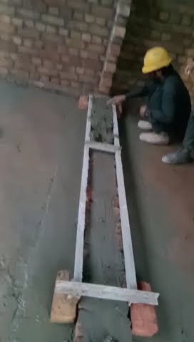 DPC laying #construction #civilengineering #viral #project #ytshorts # ...