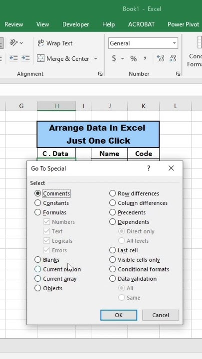 How to Arrange Data Function in Excel.#shorts - YouTube