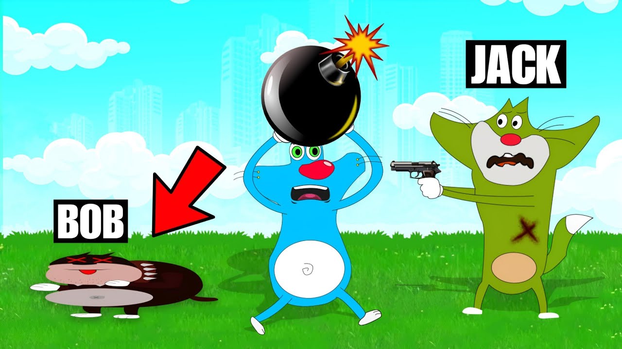 ROBLOX OGGY TRY TO KILL JACK WITH BOMB IN BOMBLOX | OGGY GAME - YouTube