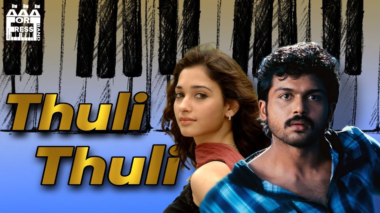 Thuli Thuli | Paiya | easy piano tutorial for beginners| - YouTube