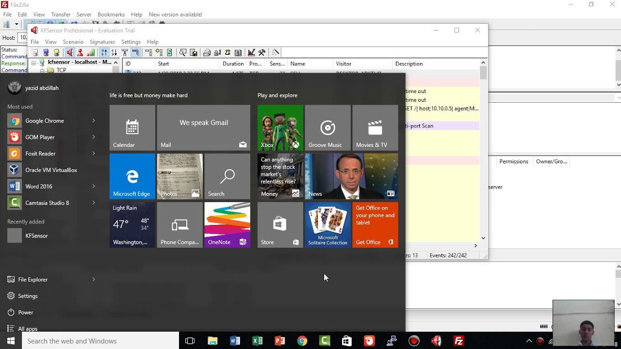 Konfigurasi Honeypot Pada Windows Menggunakan KFSensor - YouTube