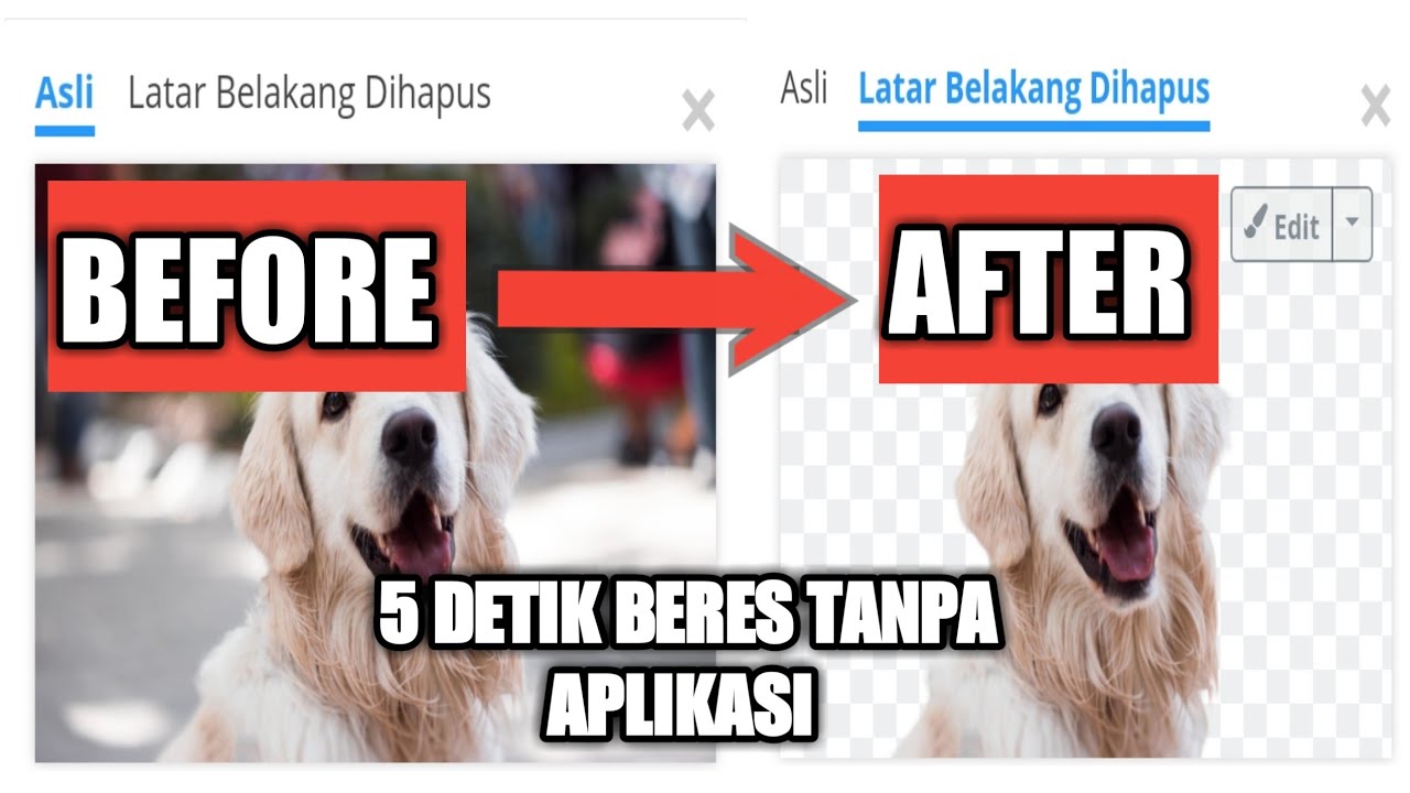 tutorial hapus background foto tanpa aplikasi - cara hapus background foto - YouTube