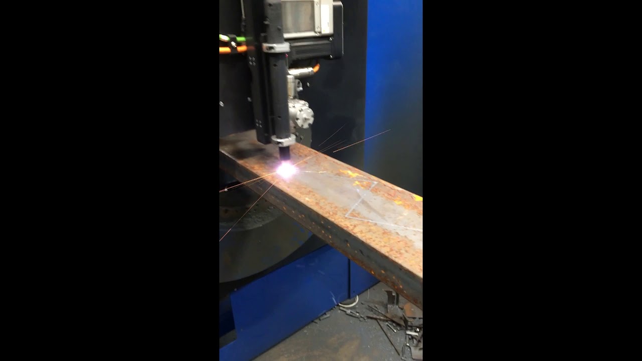 Angle Channel Processing Center (AC-PC) Stringer Layout Scribe - YouTube