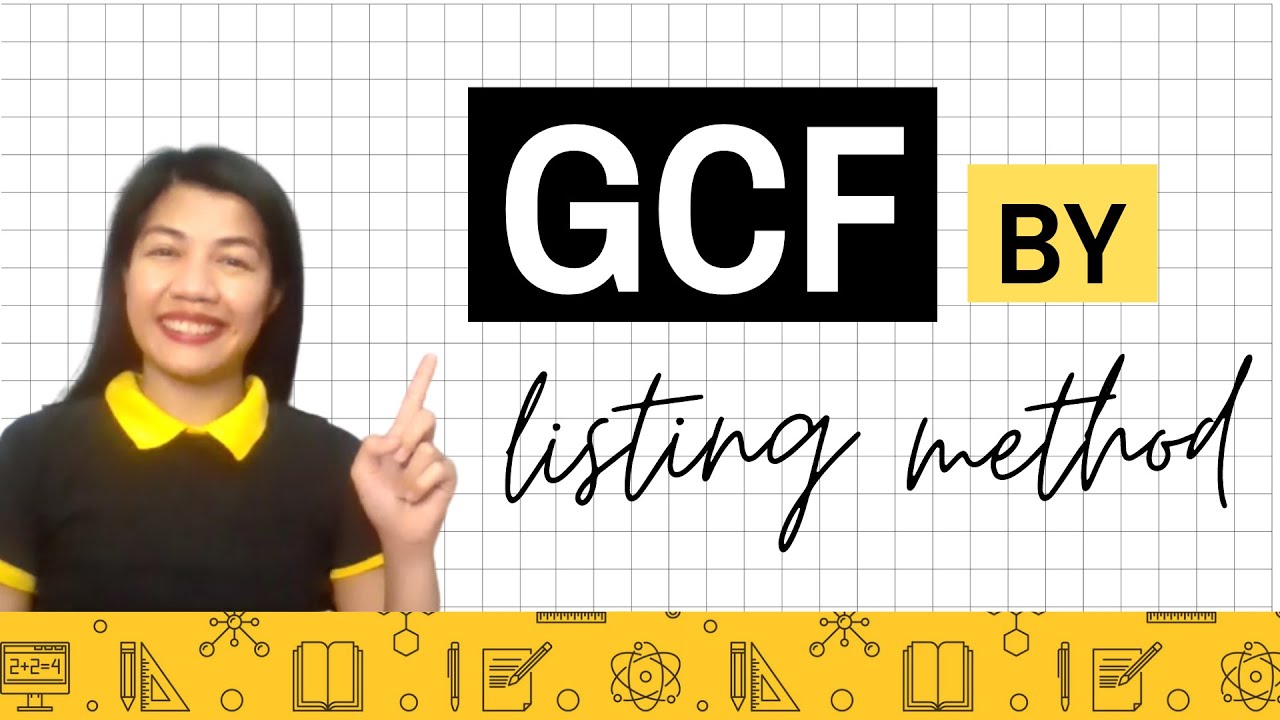 Greatest Common Factor – VERY EASY Tagalog MATH Tutorial | MykeneTV ...