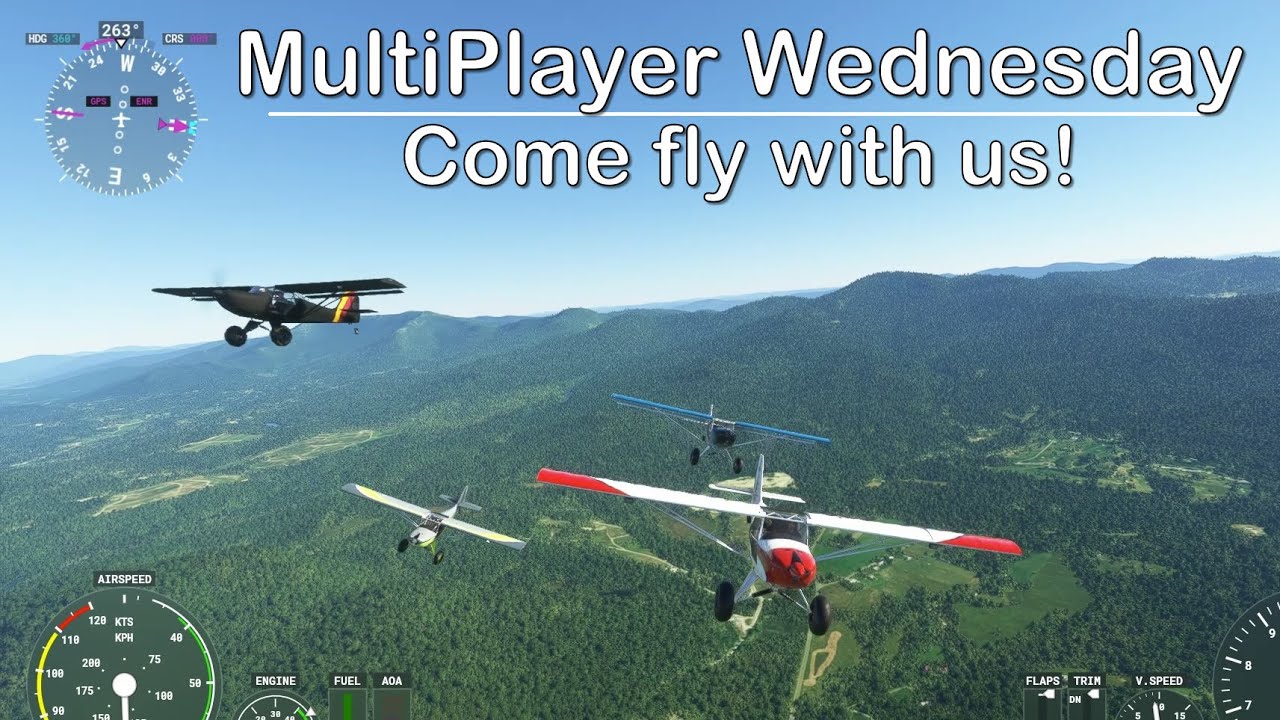 MSFS MultiPlayer LiveStream - YouTube