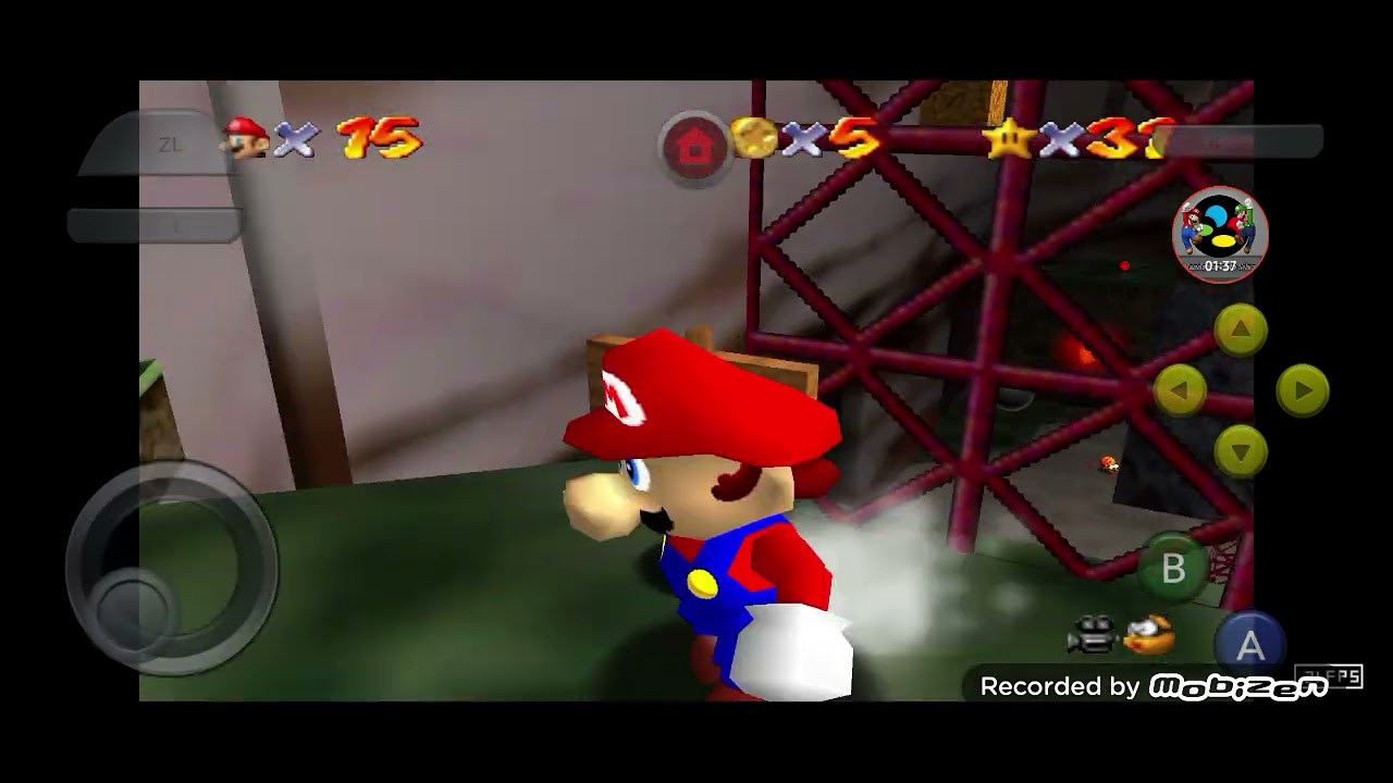 Super Mario 64 Usando Metal Cap na Fase do Metal Mario #supermario64 # ...