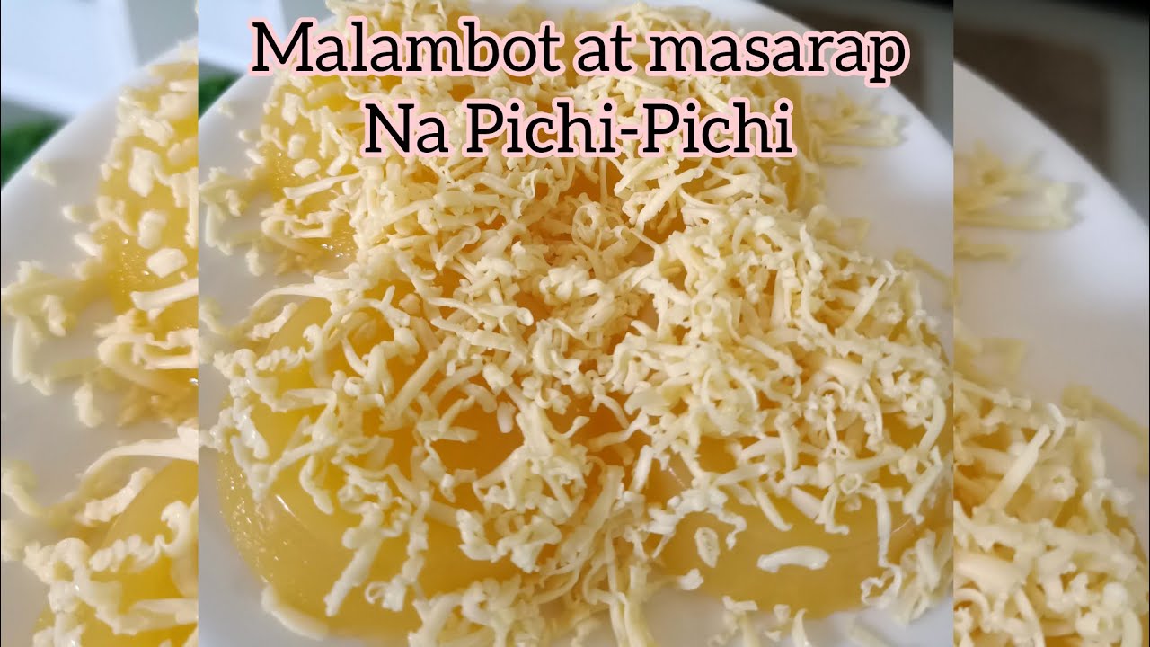 Paano gumawa ng Pichi-pichi - YouTube
