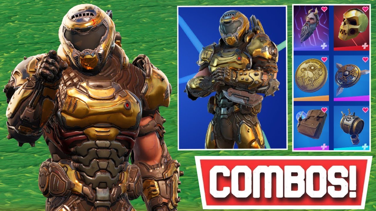 *NEW* BEST DOOM SLAYER SKIN [PHOBOS ARMOR STYLE] [CHAPTER 4 BATTLE PASS ...
