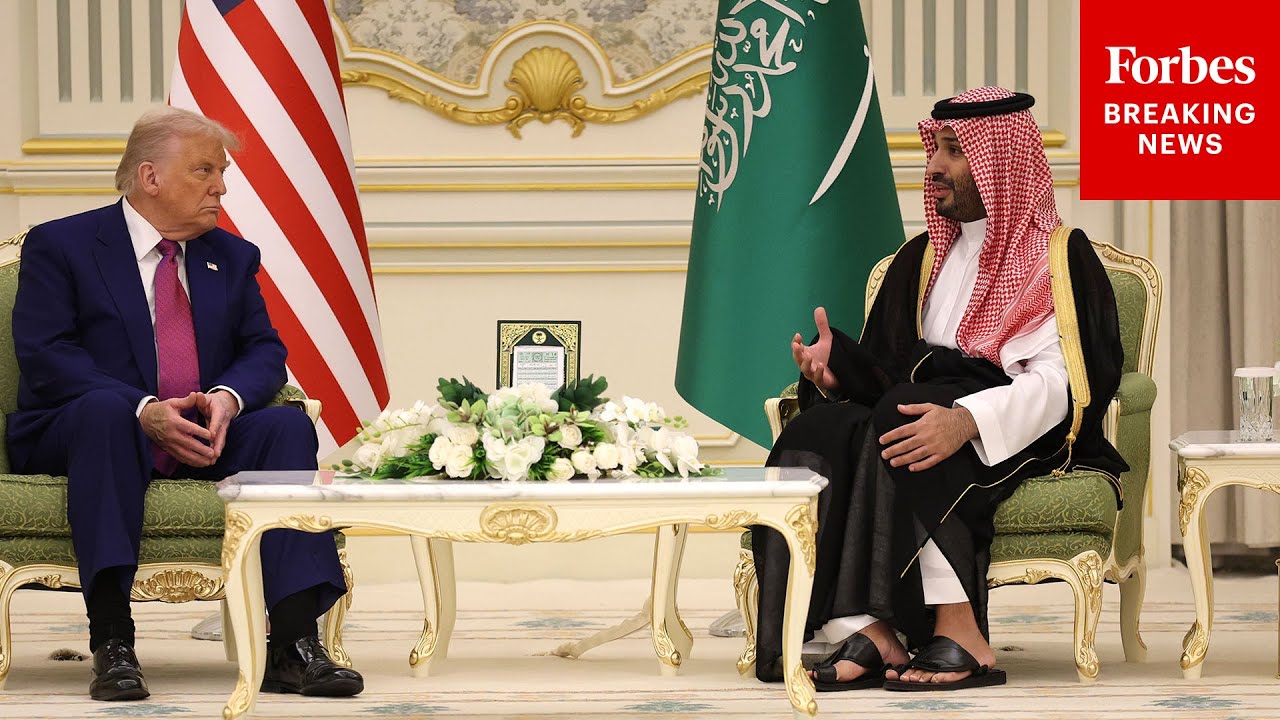 WATCH: President Trump, Crown Prince Mohammed Bin Salman Speak During ...