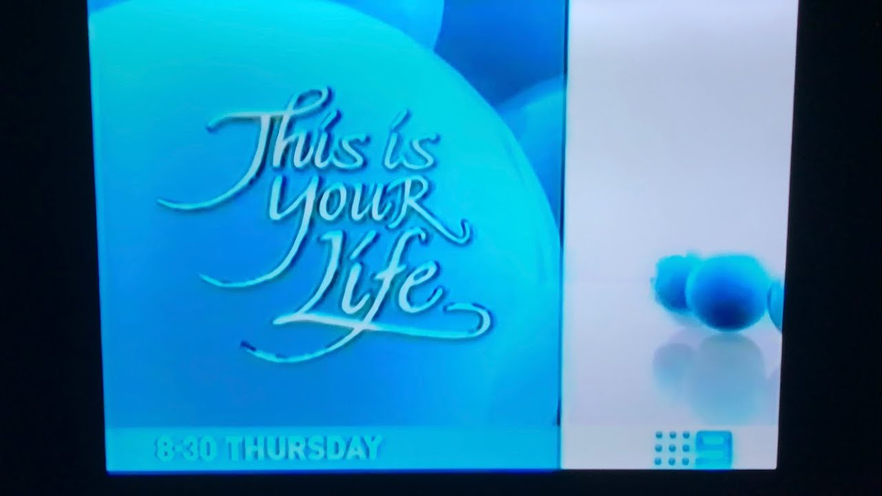 This Is Your Life Channel Nine Promo 2003 - YouTube