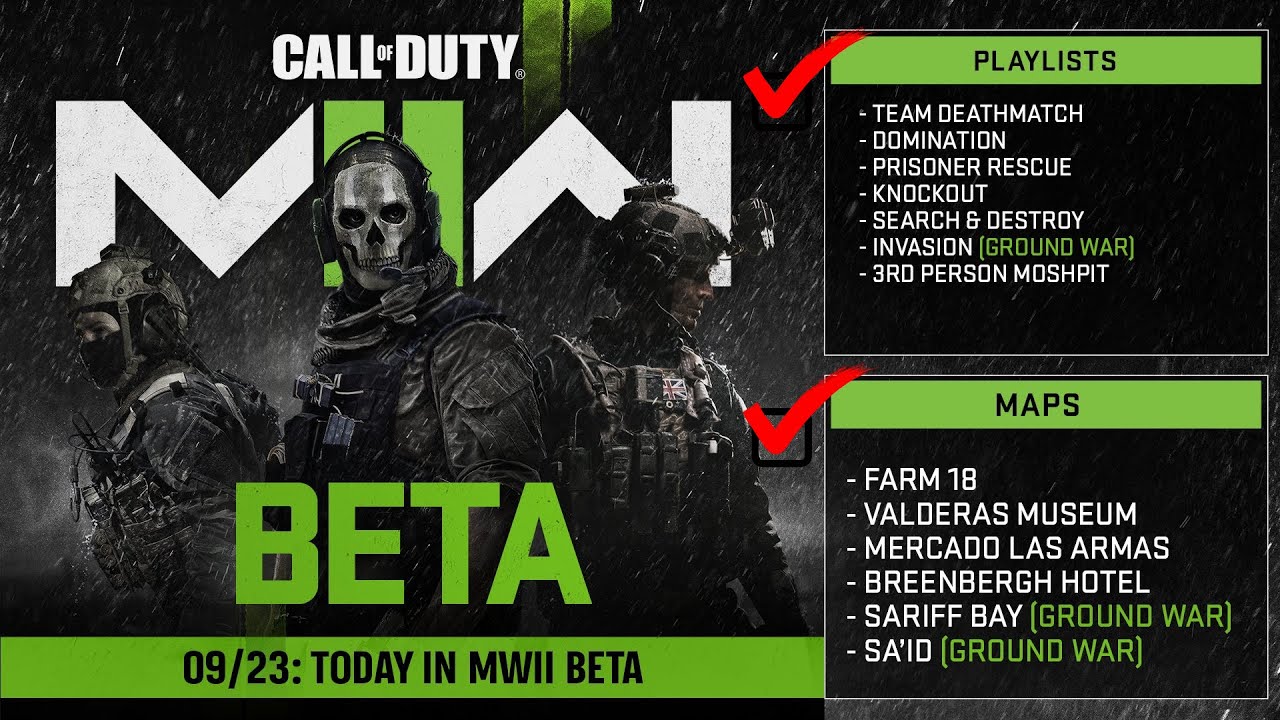 Call Of Duty: Modern Warfare 2 BETA! Let's Talk About The LIVE Changes ...