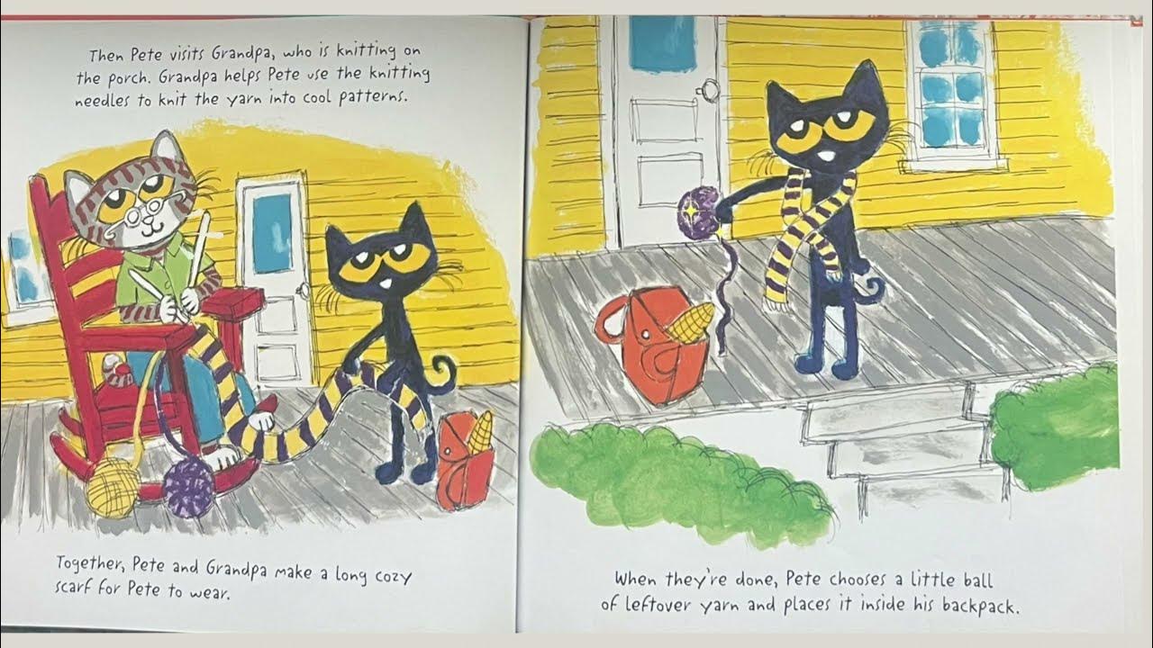 Pete the Cat Falling for Autumn! Kids fall book readaloud! Book by ...