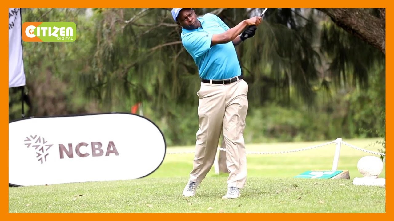 David Kiiru Wins Nakuru Leg of NCBA golf series with 41 points - YouTube