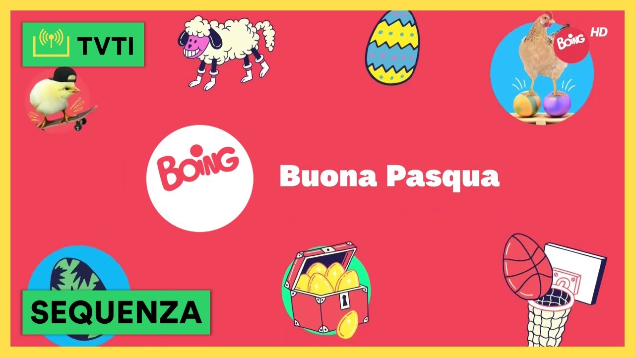 Sequenza Boing HD (con logo di Pasqua) | 18 Aprile 2025 - YouTube