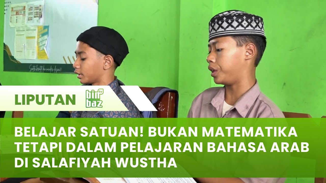 Belajar Satuan! Bukan Matematika Tetapi Dalam Pelajaran Bahasa Arab di ...