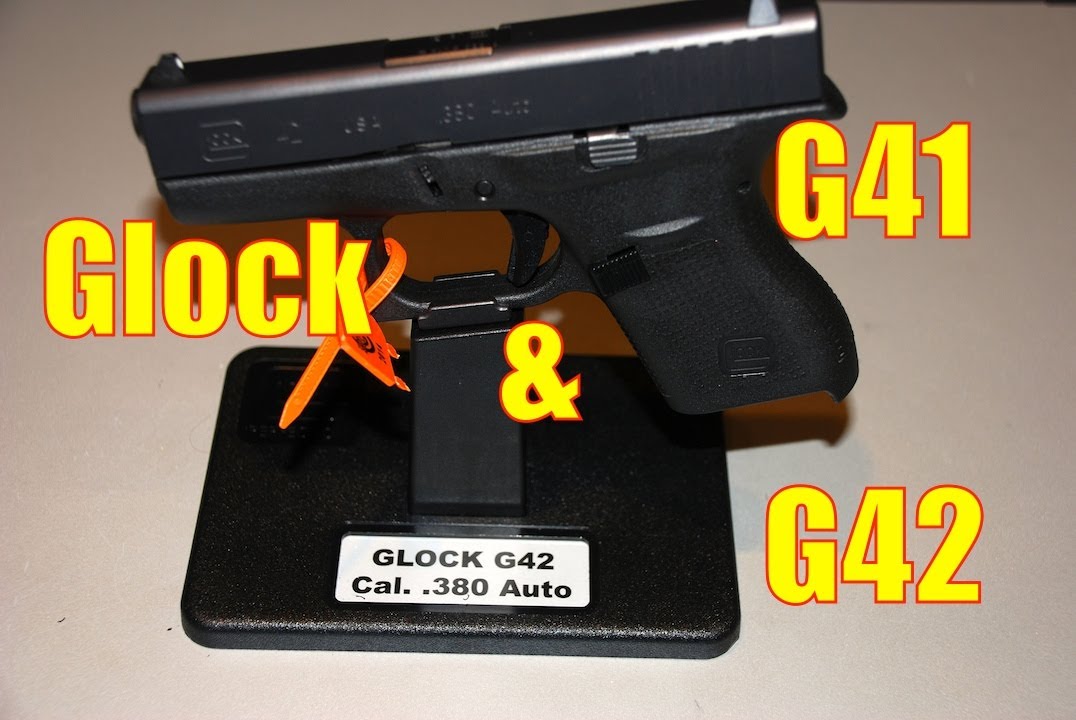 First Impressions Of The New Glock G41 & G42 - YouTube