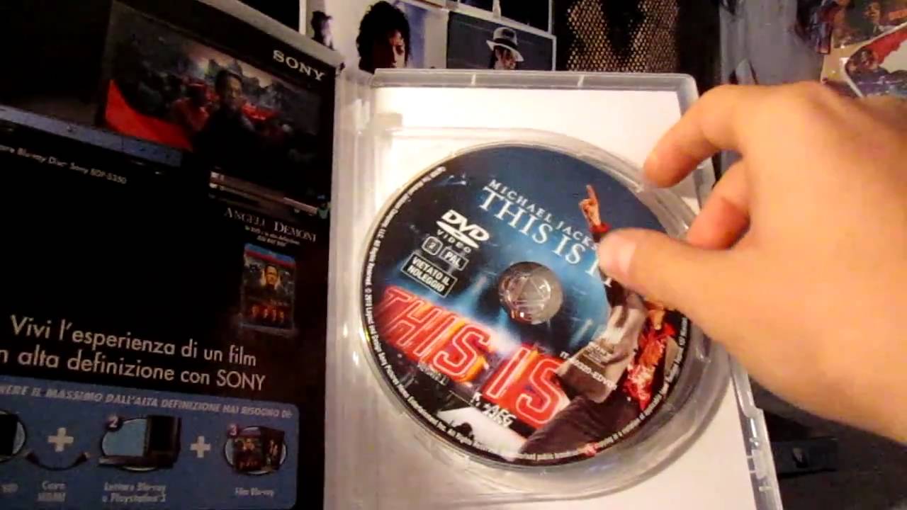 Unboxing Michael Jackson's This is It (2 DVD Black Cover) - YouTube
