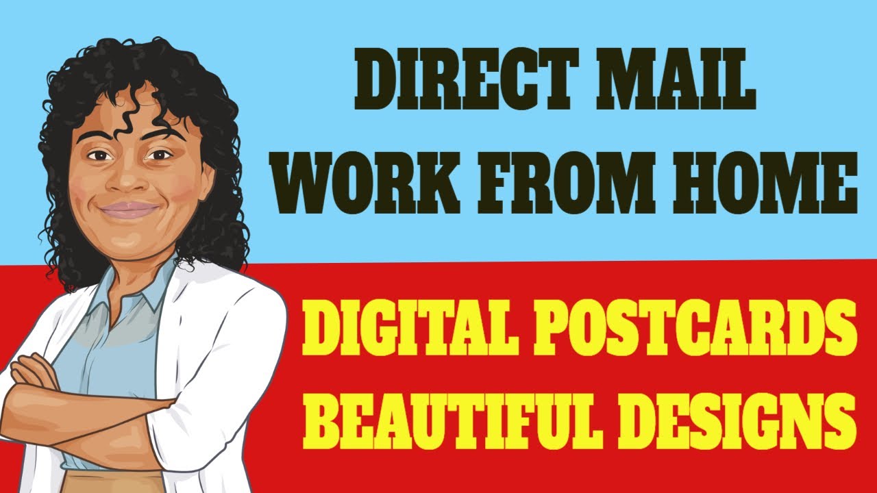 *Direct Mail* *Marketing Postcards* Works At Home - YouTube