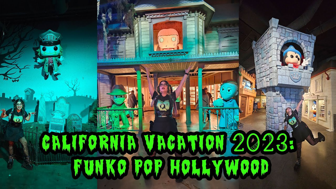 California Vacation 2023: Travel and Funko Pop Hollywood - YouTube