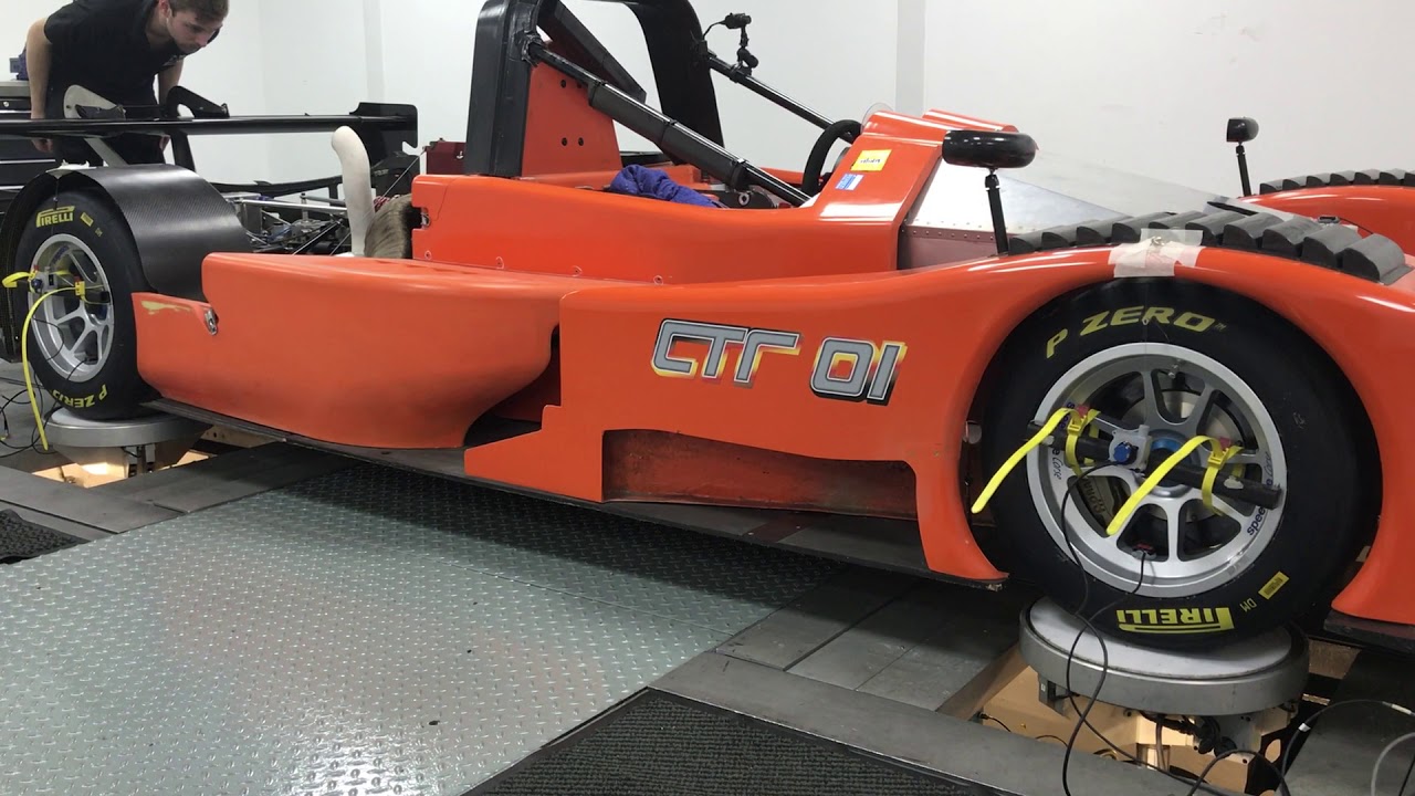 CTR01 at Multimatic 4 Post Rig - YouTube