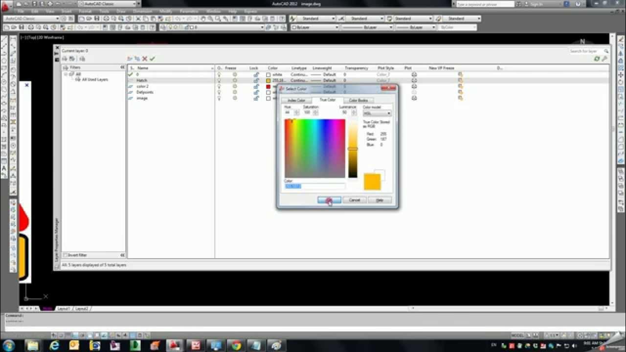 How to pick the actual color from an Image - YouTube