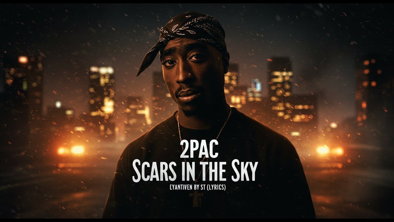 🔥 2Pac – "Scars in the Sky" | Deep Emotional Rap Lyrics (Lyric Video ...