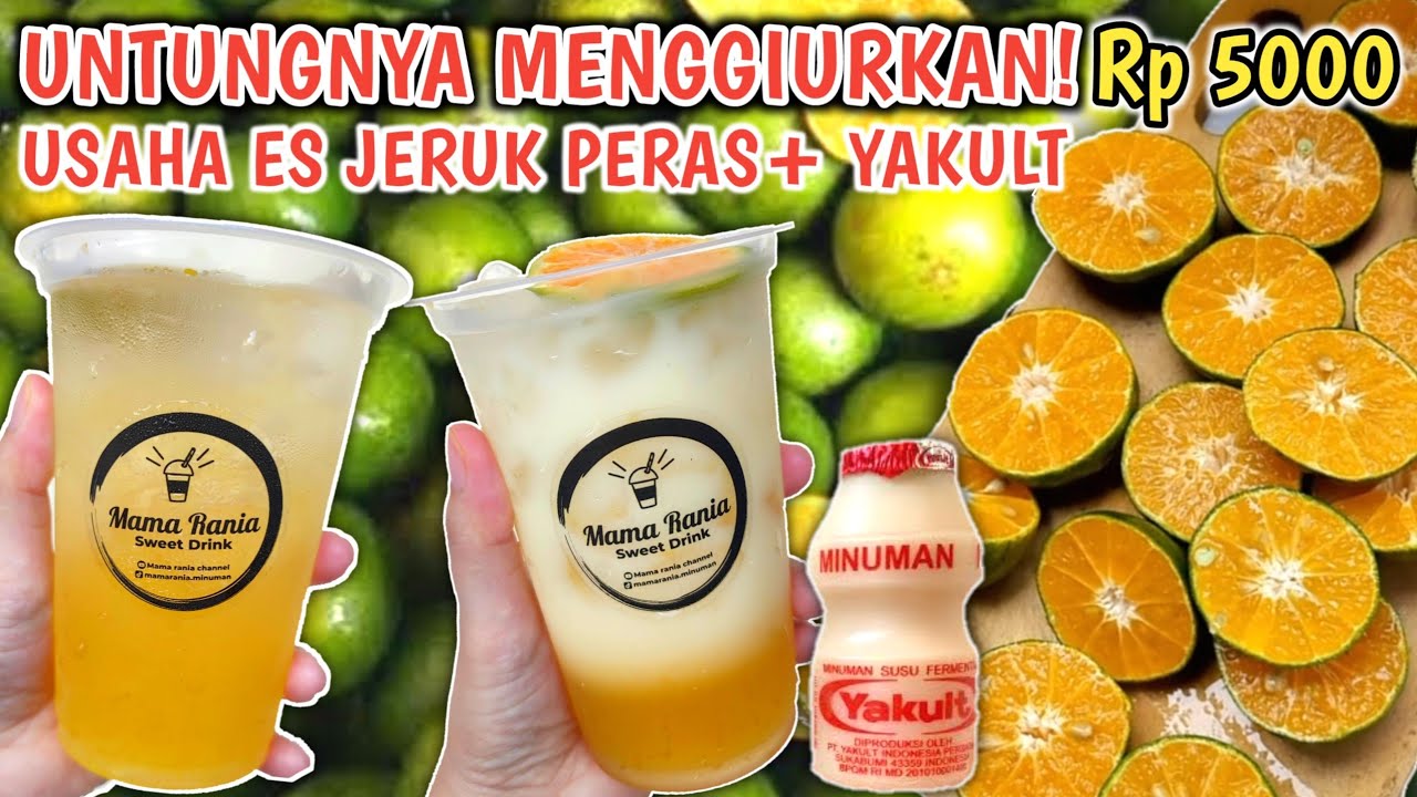 ES JERUK PERAS KEKINIAN! IDE JUALAN ES JERUK PERAS MODAL KECIL | IDE ...
