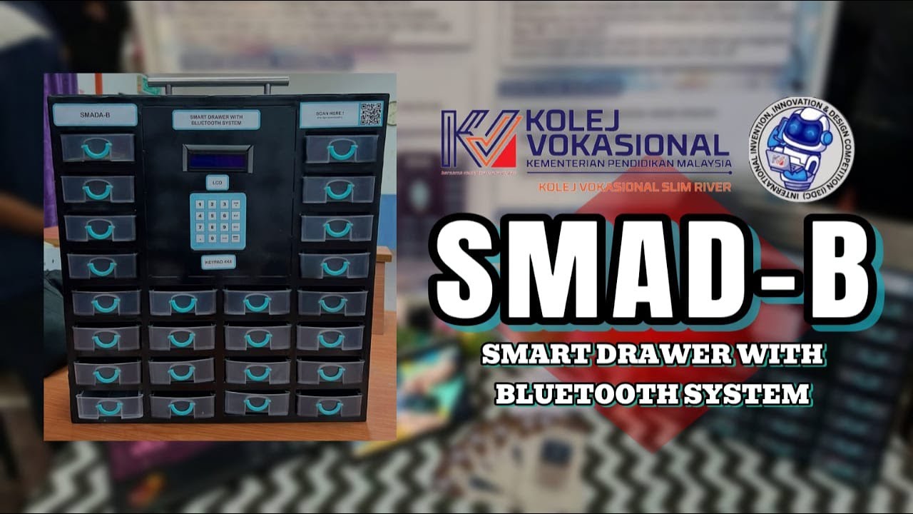 KVO762 SMART COMPONENT DRAWER WITH BLUETOOTH SMAD B - YouTube