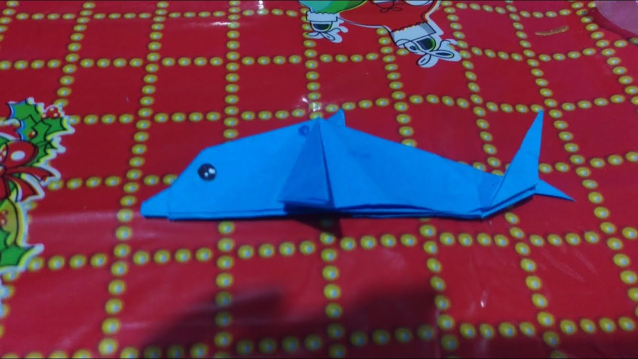 Origami de delfín 🐬 - YouTube