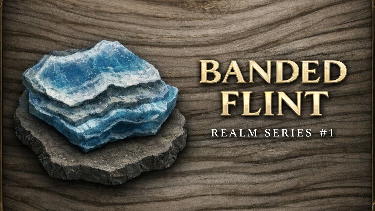 Banded Flint Realm | Deep Bass Trance & Surreal Grounding Visuals 4K ...