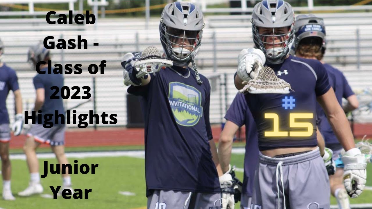 Caleb Gash - Junior Year Highlights class of 2023 - Offensive/Defensive ...