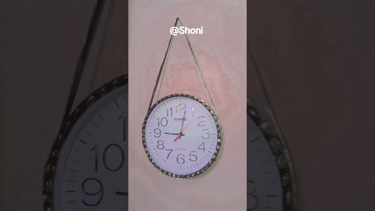 DIY clock #vlog #diycrafts - YouTube