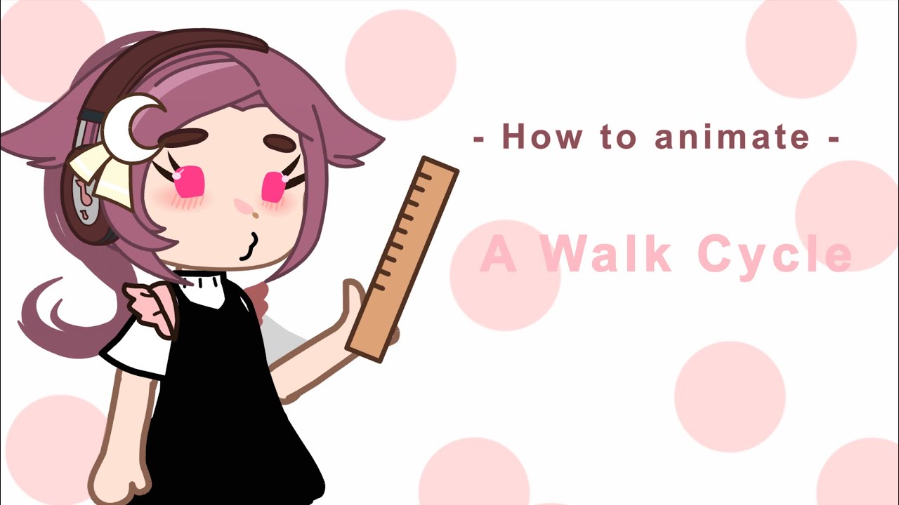#gachatween #gacha #tutorial How to make a walk cycle! || gacha club ...