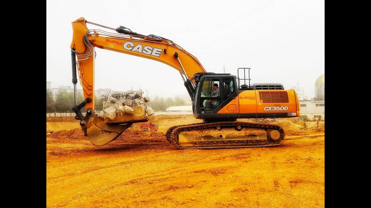 Brand New CASE CX 350 D - YouTube