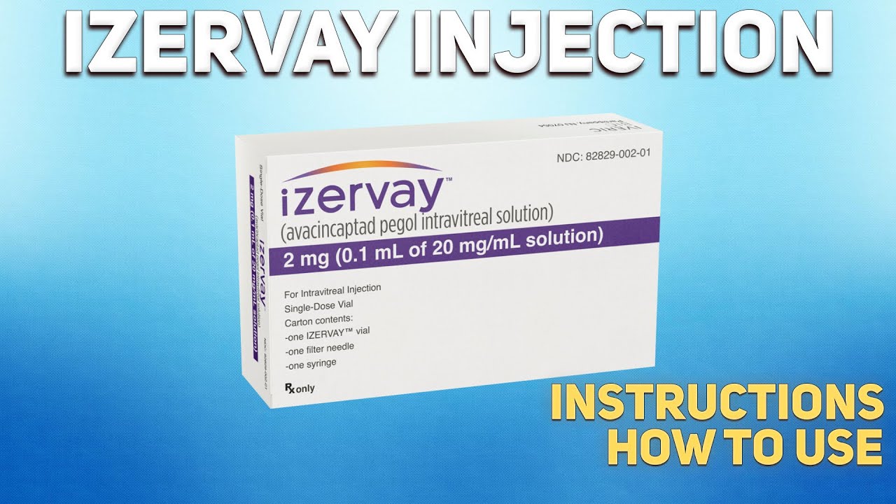 Izervay injection how to use: Uses, Dosage, Side Effects ...