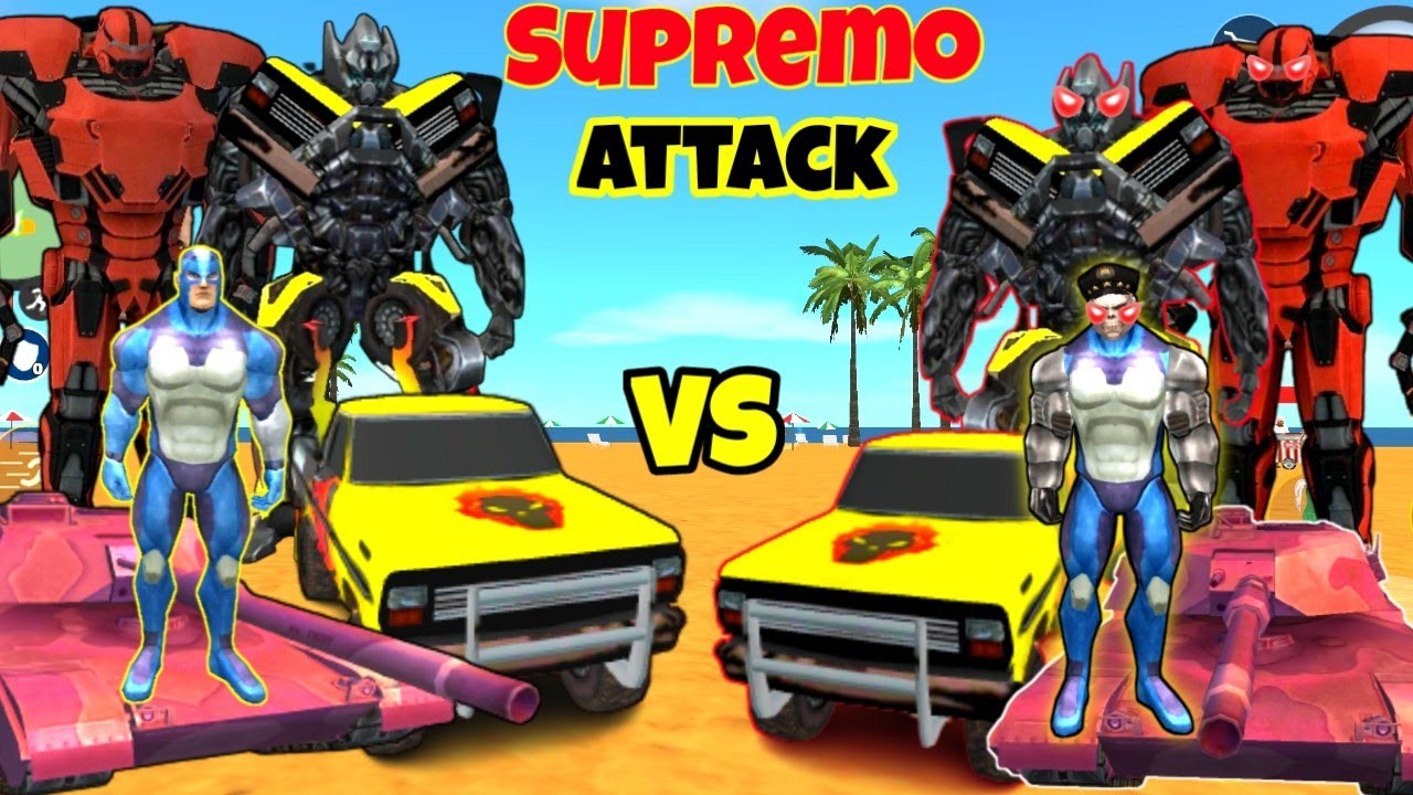 New Supremo Attack Mission in Vice Town | New Mission | Rope Hero Vice ...