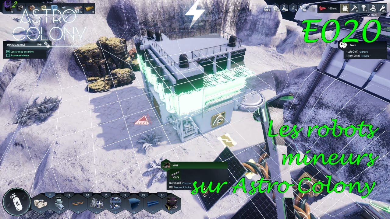 Les robots mineurs | Let's Play Astro Colony [FR] E020 - YouTube