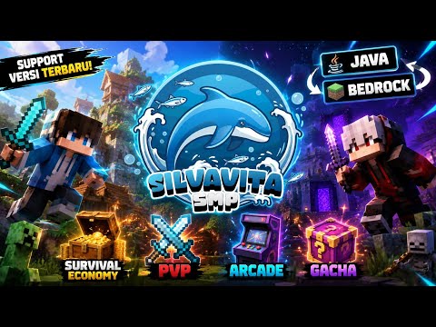 BEST SERVER MINECRAFT SURVIVAL INDONESIA 2026 TERBARU 26.2 - SERVER SILVAVITA SMP INDONESIA