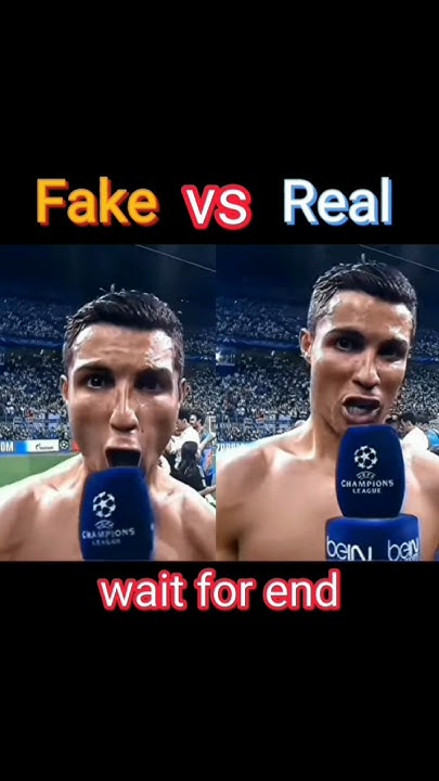 Fake vs Real Ronaldo suiii edit 😅😅[wait for end] #shorts #ronaldo #edit - YouTube