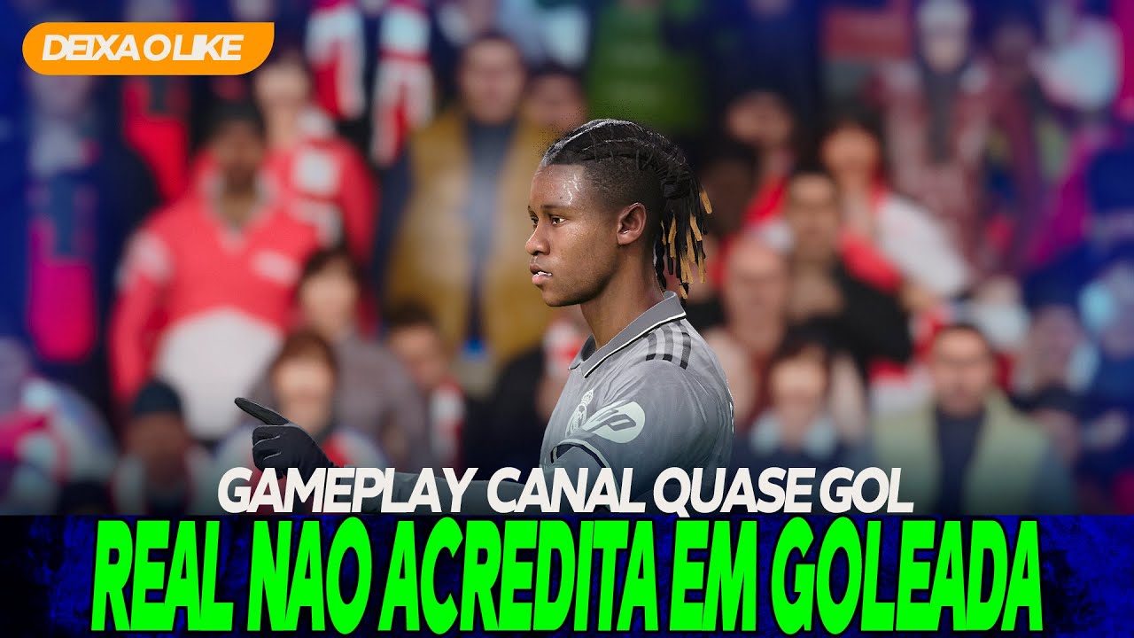 REAL MADRID NÃO ACREDITOU EM GOLEADA QUE LEVOU FORA DE CASA - PES 2021 ...