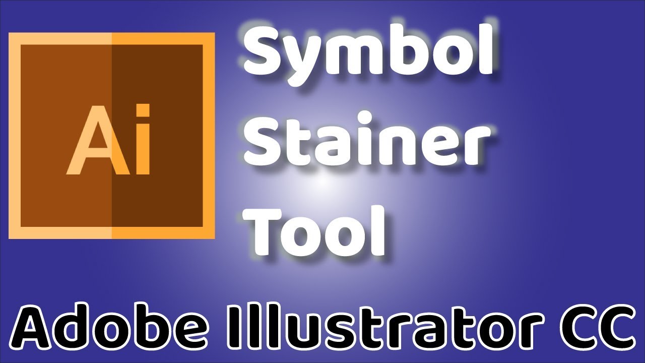 Symbol Stainer Tool - Adobe Illustrator CC 2019 - YouTube