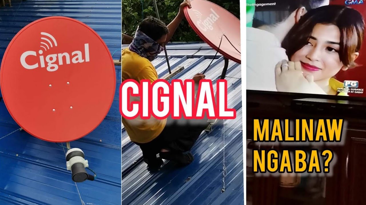 INSTALLING CIGNAL SATELLITE WORTH BA? - YouTube