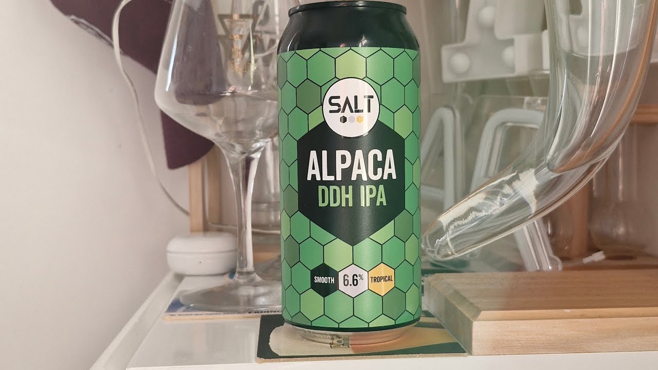 Beer Dad #3056 SALT Alpaca DDH IPA re-review - YouTube