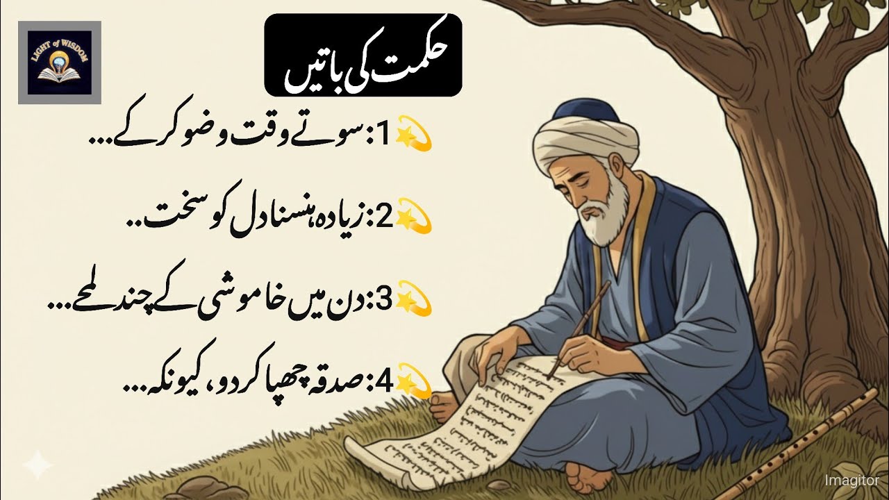 Hikmat Ki 20 Bari Batein | Islamic Wisdom & Health Tips | Luqman Hakeem ...