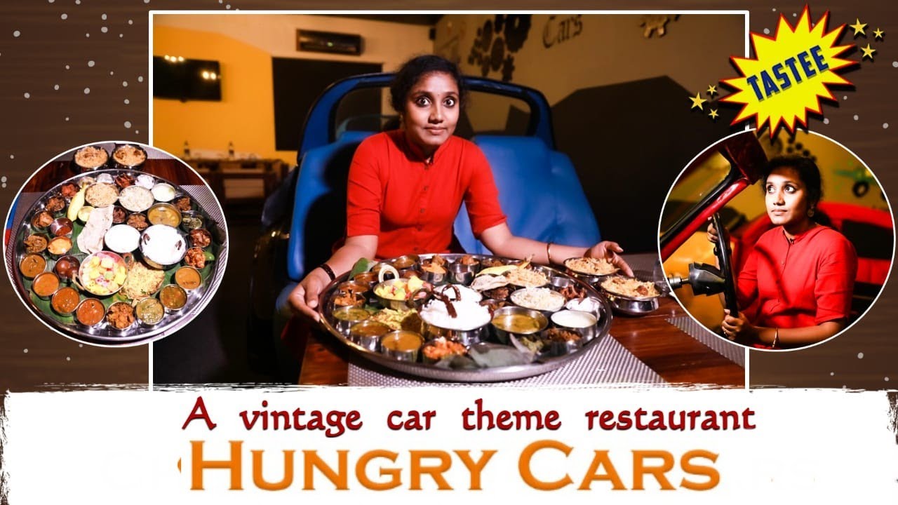 A vintage car theme restaurant in Chennai - Hungry Cars - YouTube