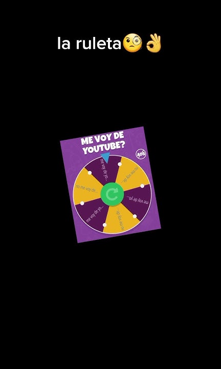 la ruleta 🧐👌 - YouTube